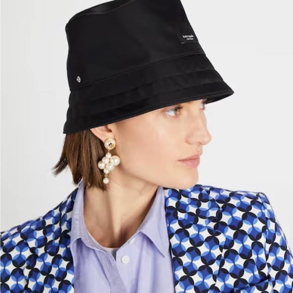 kate spade | Accessories | Nwt Kate Spade Sam Icon Packable Bucket Hat ...